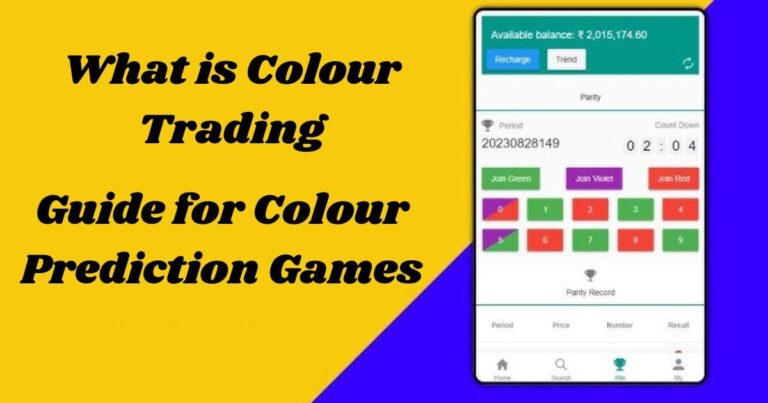 What is Colour Trading: A Guide to Colour Prediction Games/Apps